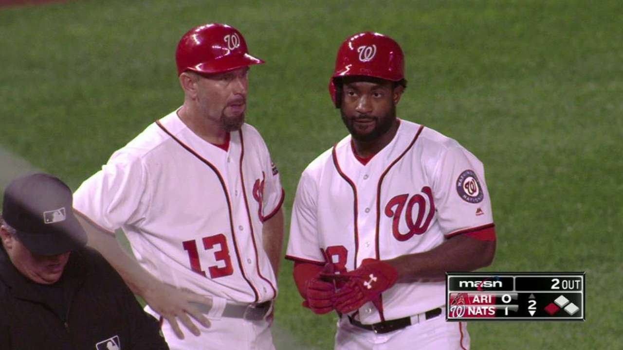 ARI@WSH: Goodwin plates Drew with first career triple - YouTube