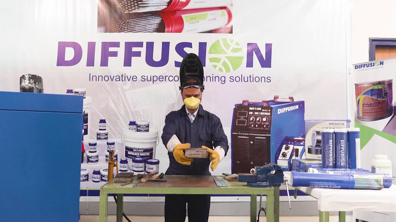 Diffusion Engineers Ltd. Nagpur, welding electrodes - UNILOY 624 - YouTube