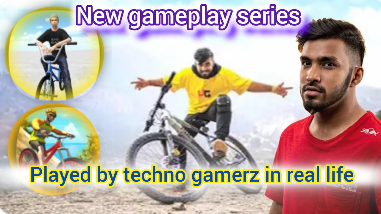 Today I played game which techno gamerz played in real life cycle stunt ...