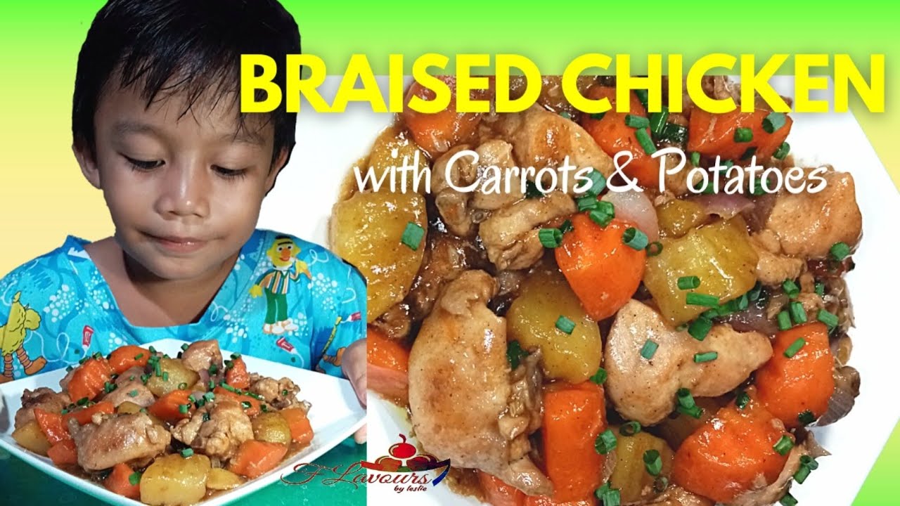 Quick and Easy Braised Chicken | Rice Toppings - YouTube