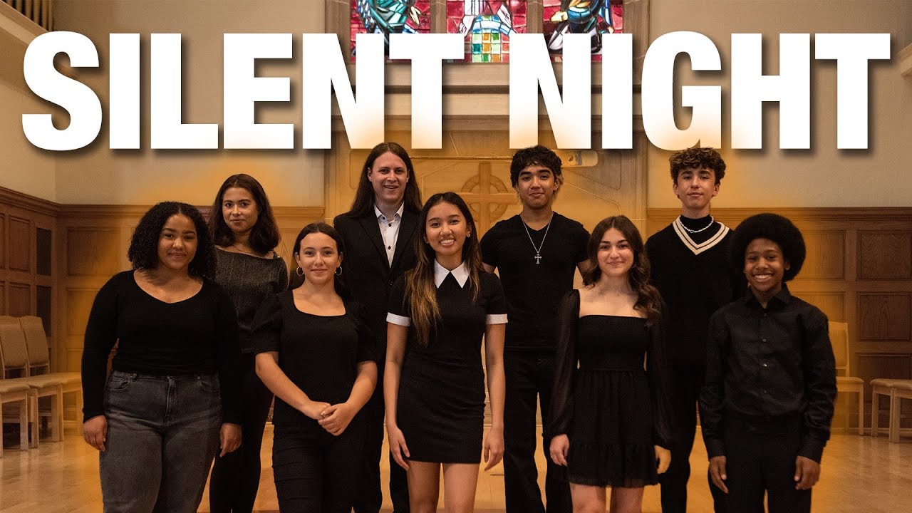 Northern Nightingales Choir Singing Silent Night - YouTube