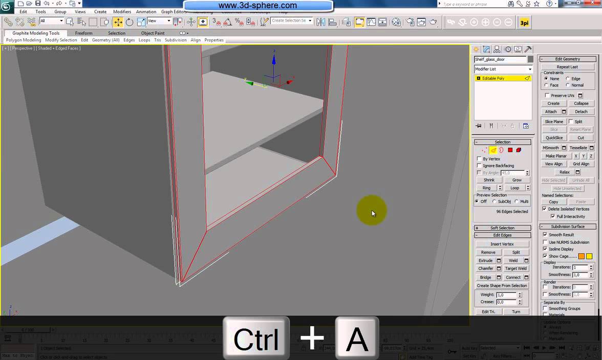 Modelling a living room wall using 3ds Max - Part 1 - YouTube