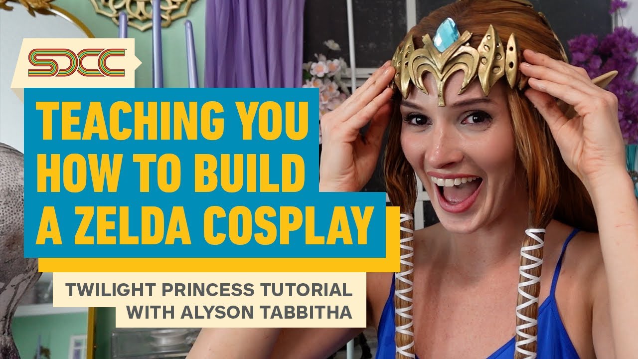 Cosplay Tutorial - Zelda Twilight Princess Cosplay Build with Alyson Tabbitha - YouTube