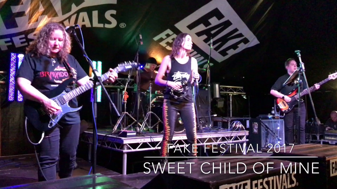 Bravado live at Fake Fest - Foo Fighters, Guns and Roses - YouTube