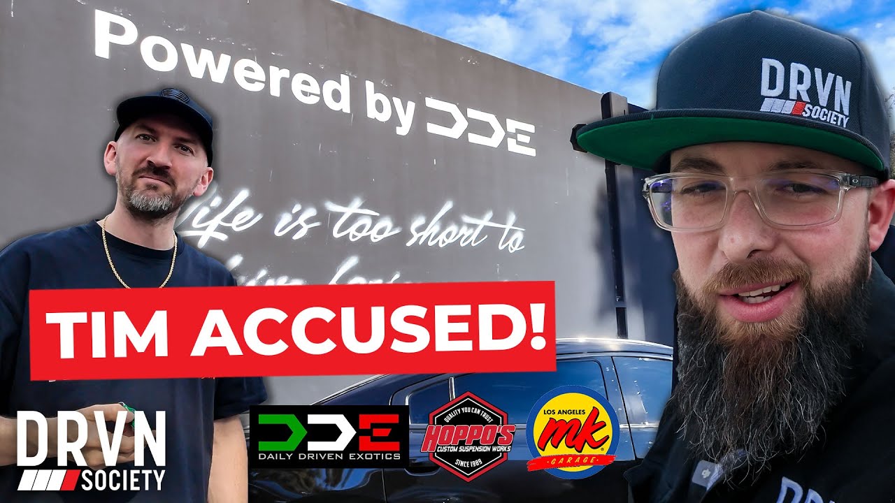 Dave From DDE ACCUSES Tim of WHAT? + We Visit HOPPO'S & MK Garage, also ...