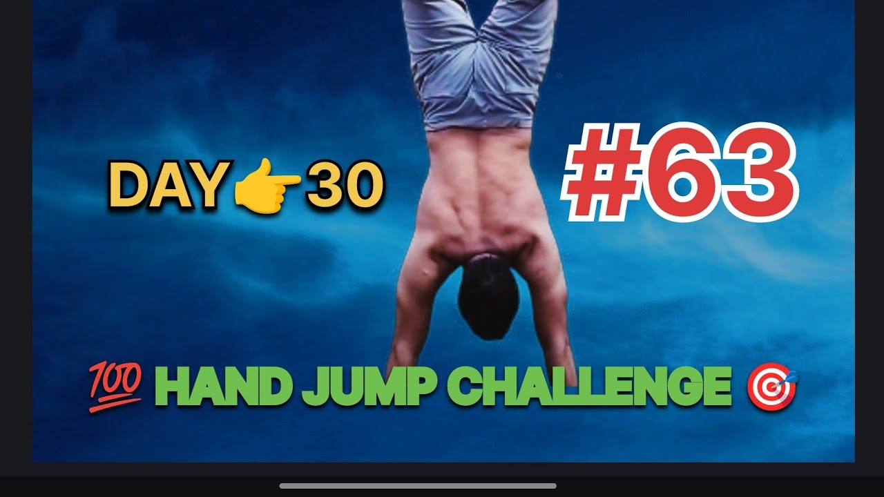 "🔥 Day 30, #63, Hand Jump Challenge, dkhealthiswealth, Daily Live ...