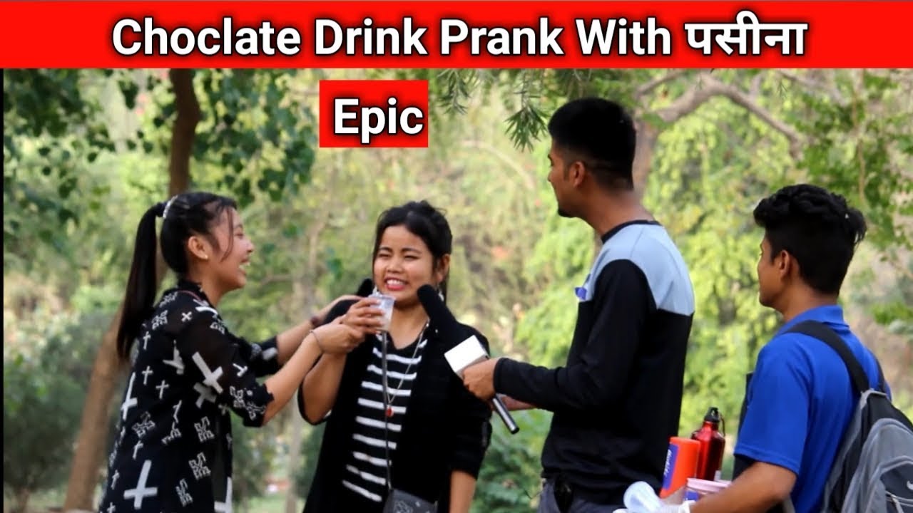 Choclate Drink Prank With पसीना | Epic Reaction | Crispy Prank TV - YouTube