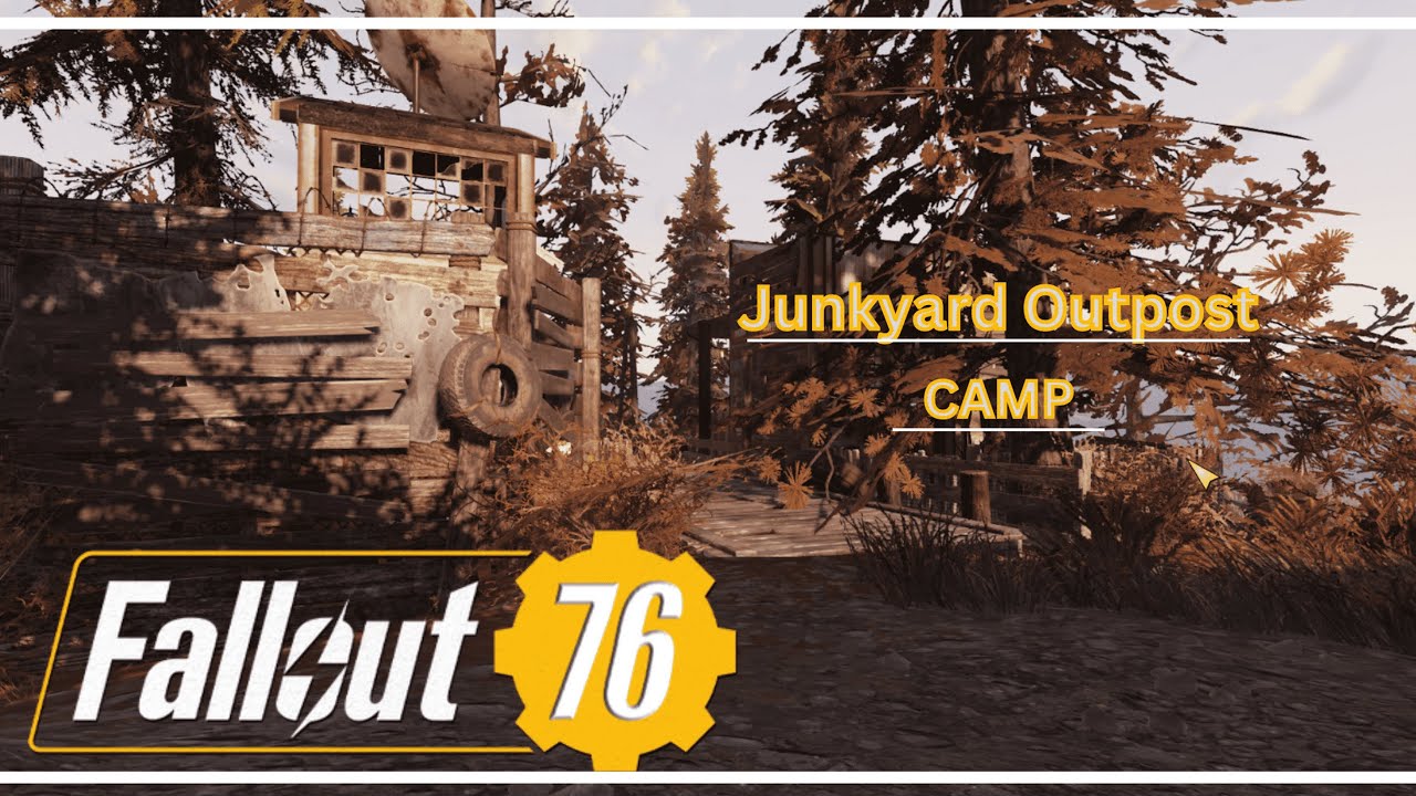 Fallout 76 Best Builds Junkyard Outpost - YouTube