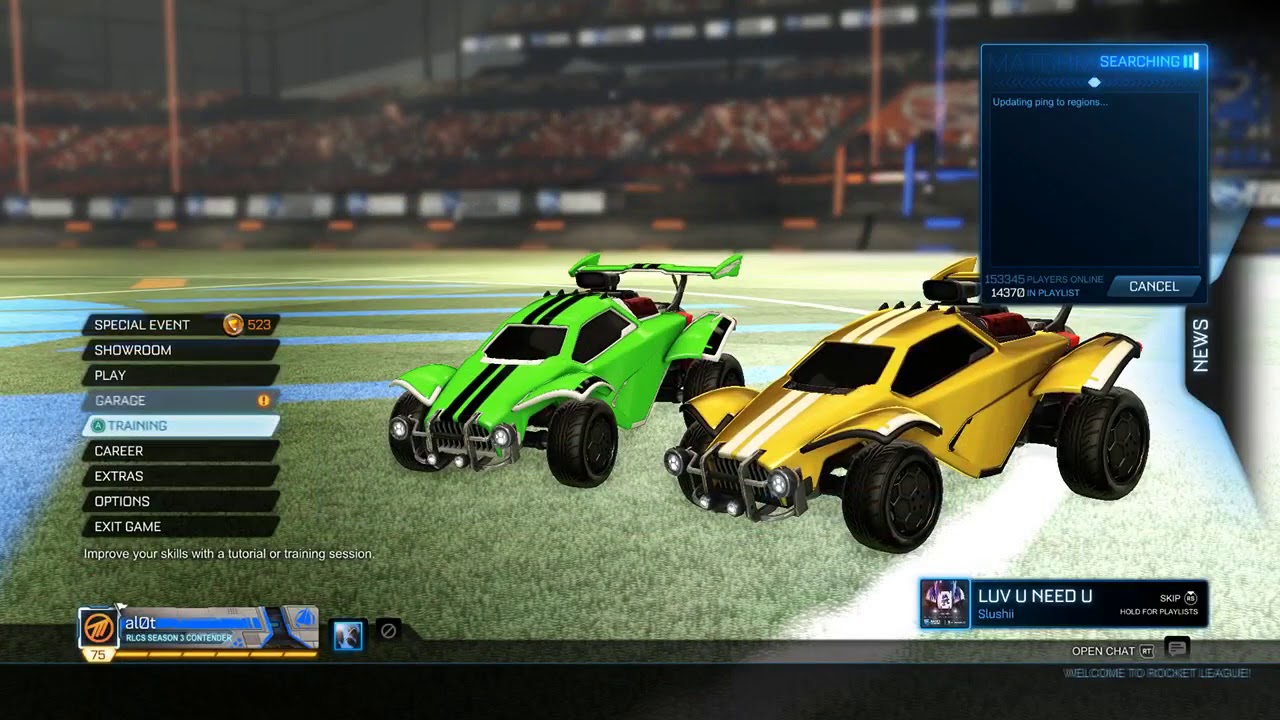 ALMOST FIRST PERSON ROCKET LEAGUE | 2s with Fireburner - YouTube