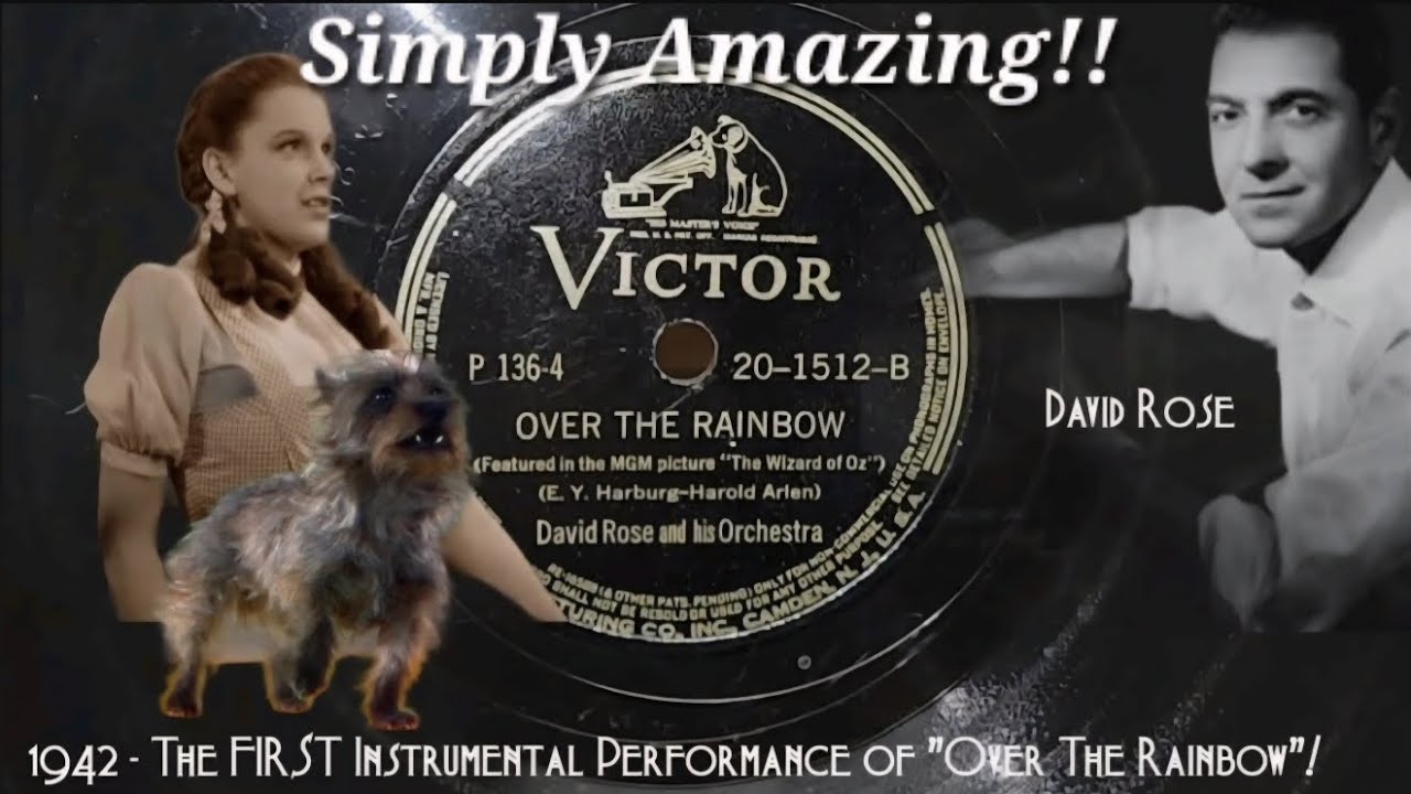 🌈 FIRST INSTRUMENTAL of The Wizard of Oz - Somewhere Over The Rainbow ...