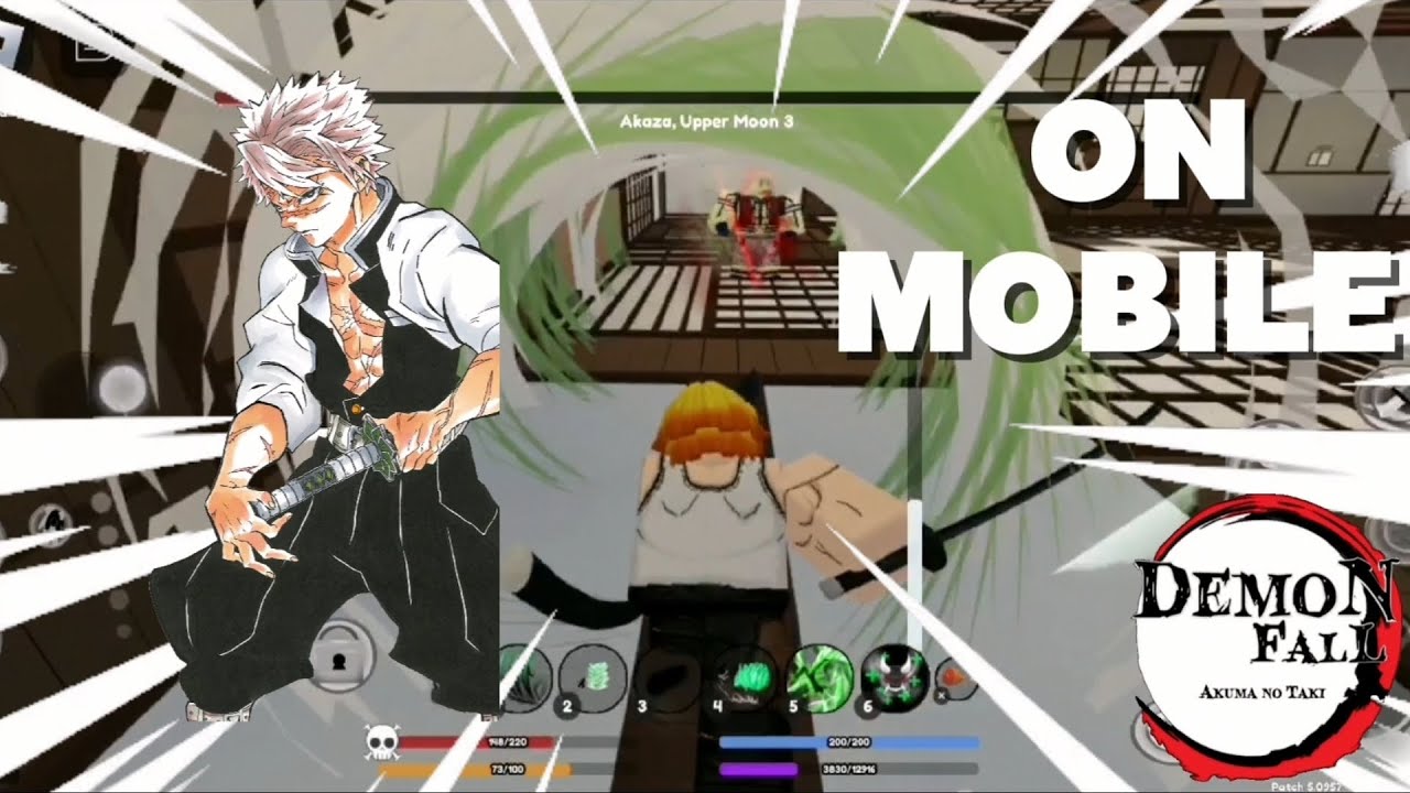 Infinity Castle Raid Solo On Mobile - Wind (Demonfall) - YouTube