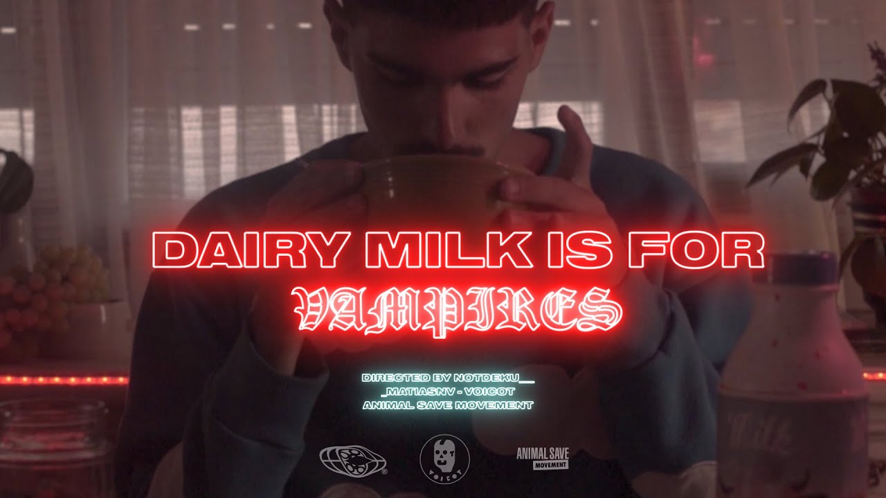Dairy Milk is for Vampires | Short Film | Animal Save Movement - YouTube
