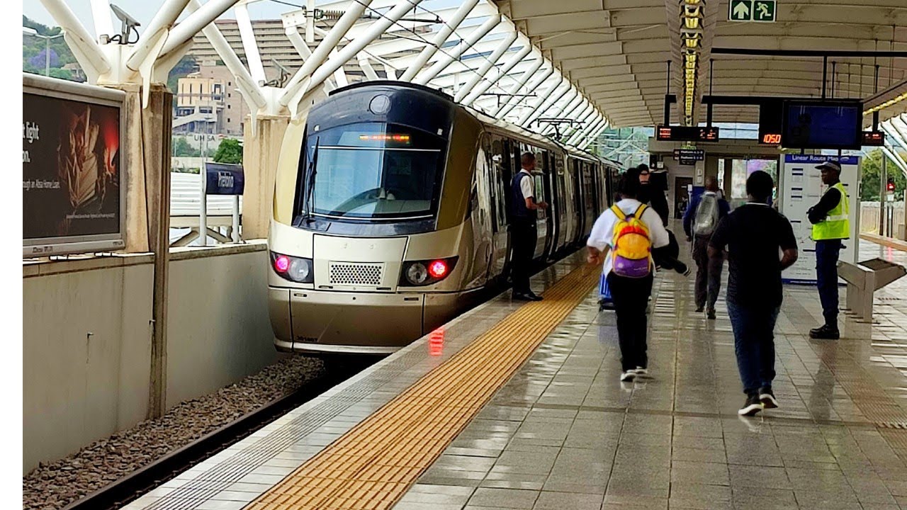 Pretoria To Johannesburg with the Gautrain. 10/10/23. #gautrain - YouTube