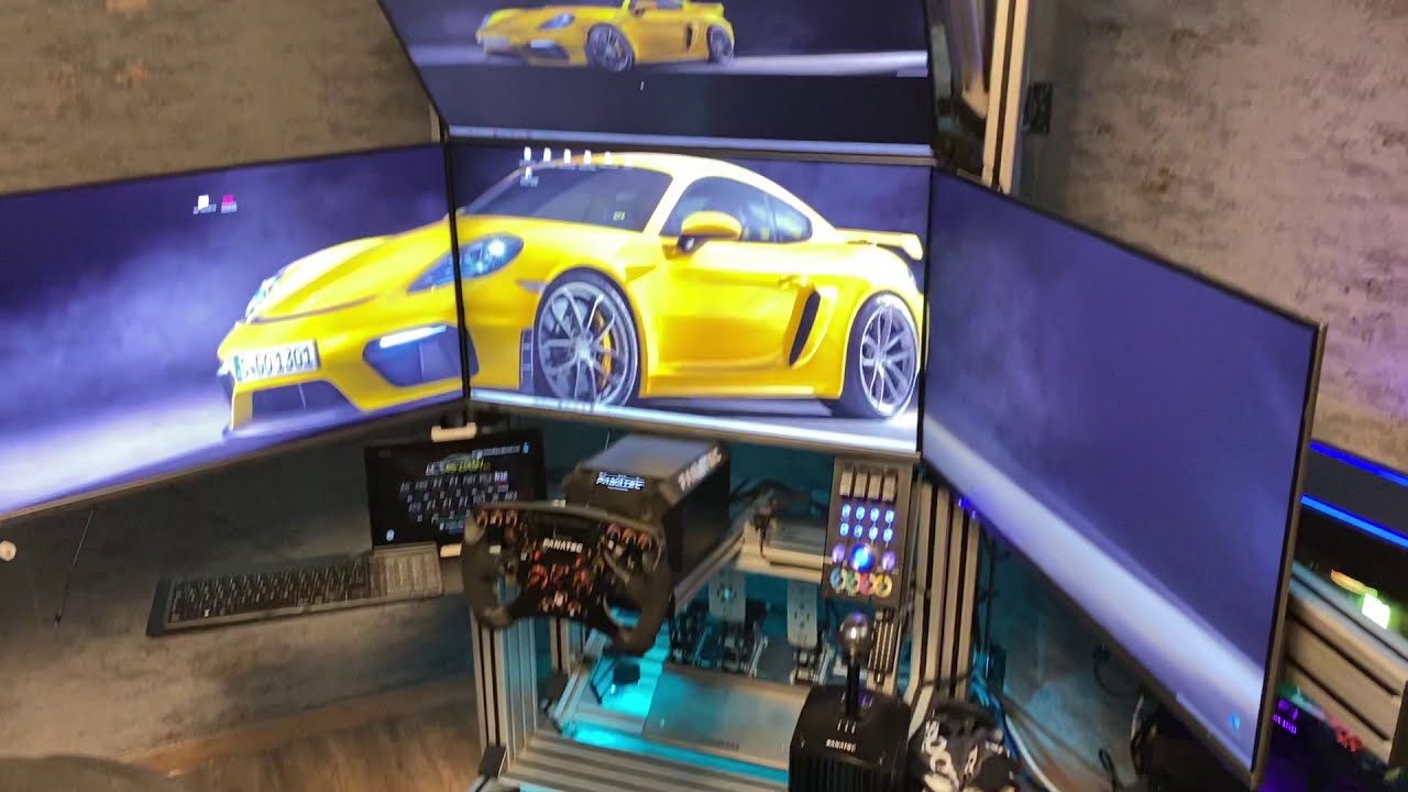 Sim Racing Mancave - YouTube