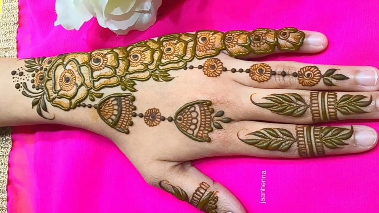 60 Mehandi design in pictures/60 most beautiful Mehandi design figure ...