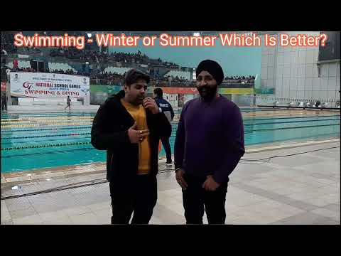 Dive In: Debating the Depths of Swimming - Winter vs. Summer! - YouTube