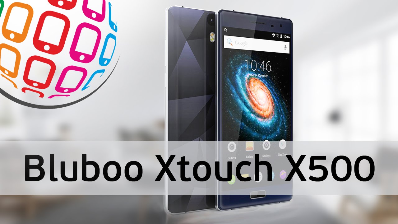 Bluboo Xtouch X500 - стильный и красивый - YouTube