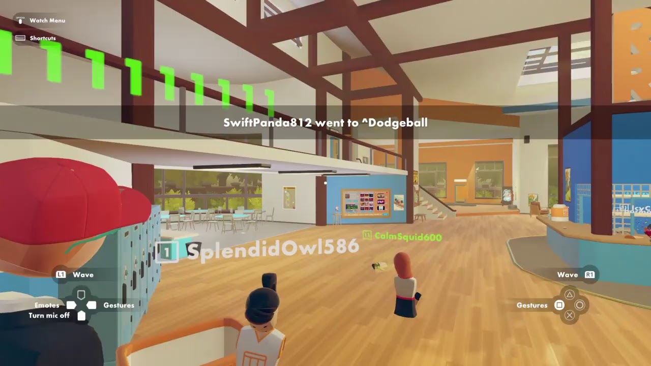 Being annoying in rec room - YouTube