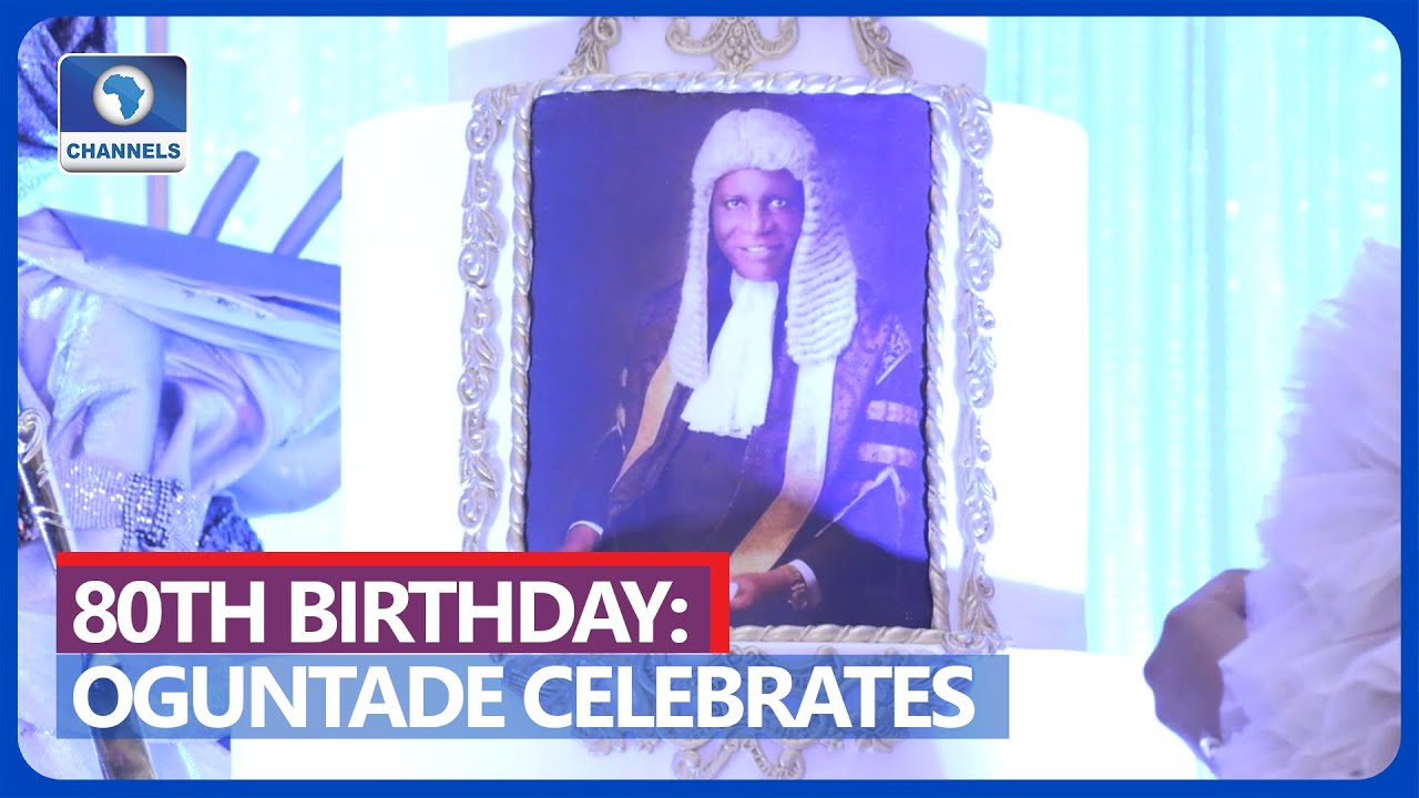 Justice Oguntade Celebrates 80th Birthday In London - YouTube