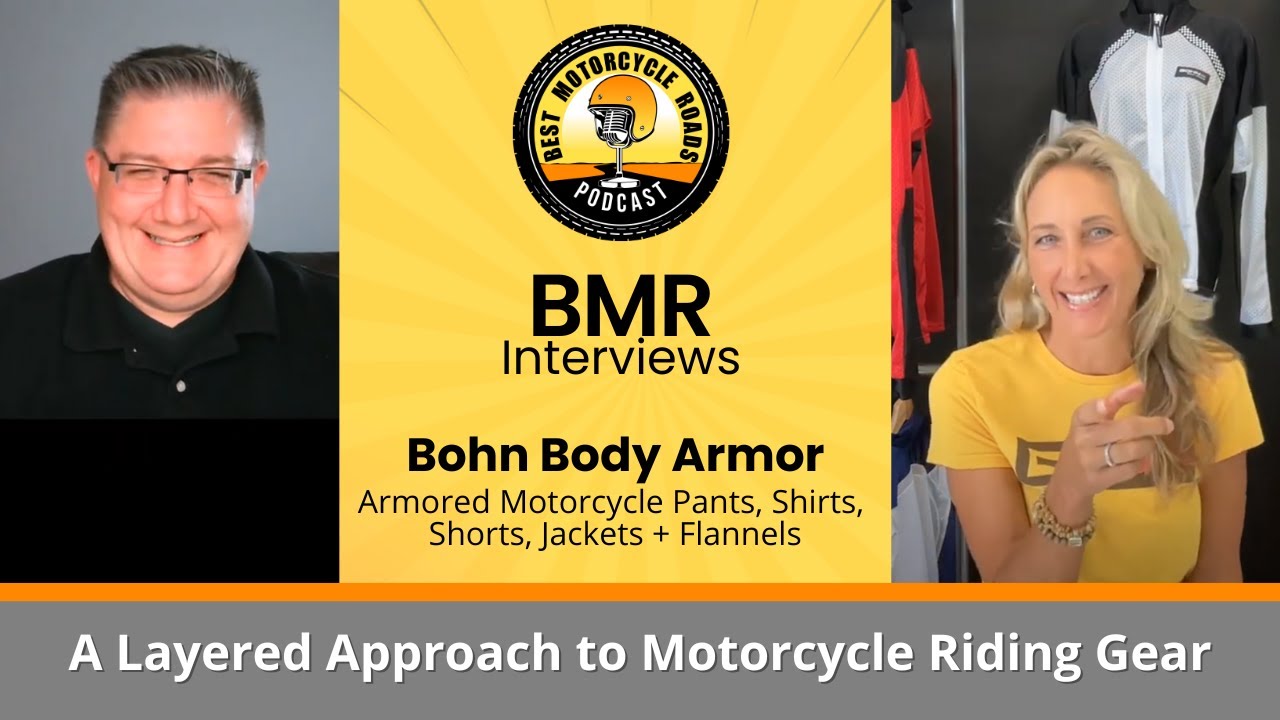 Layered Approach to Motorcycle Riding Gear - Bohn Body Armor - YouTube