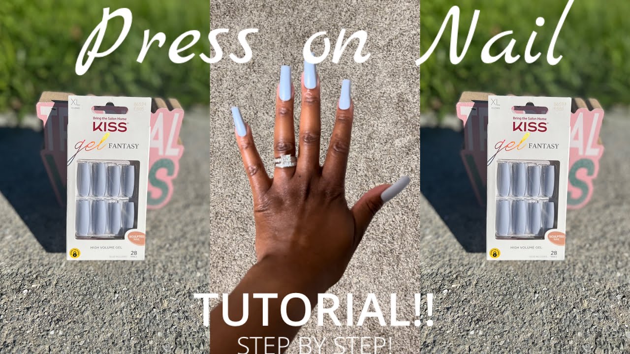 NAILS with Attitude! | Press on Nail Tutorial | KISS Nail Review - YouTube