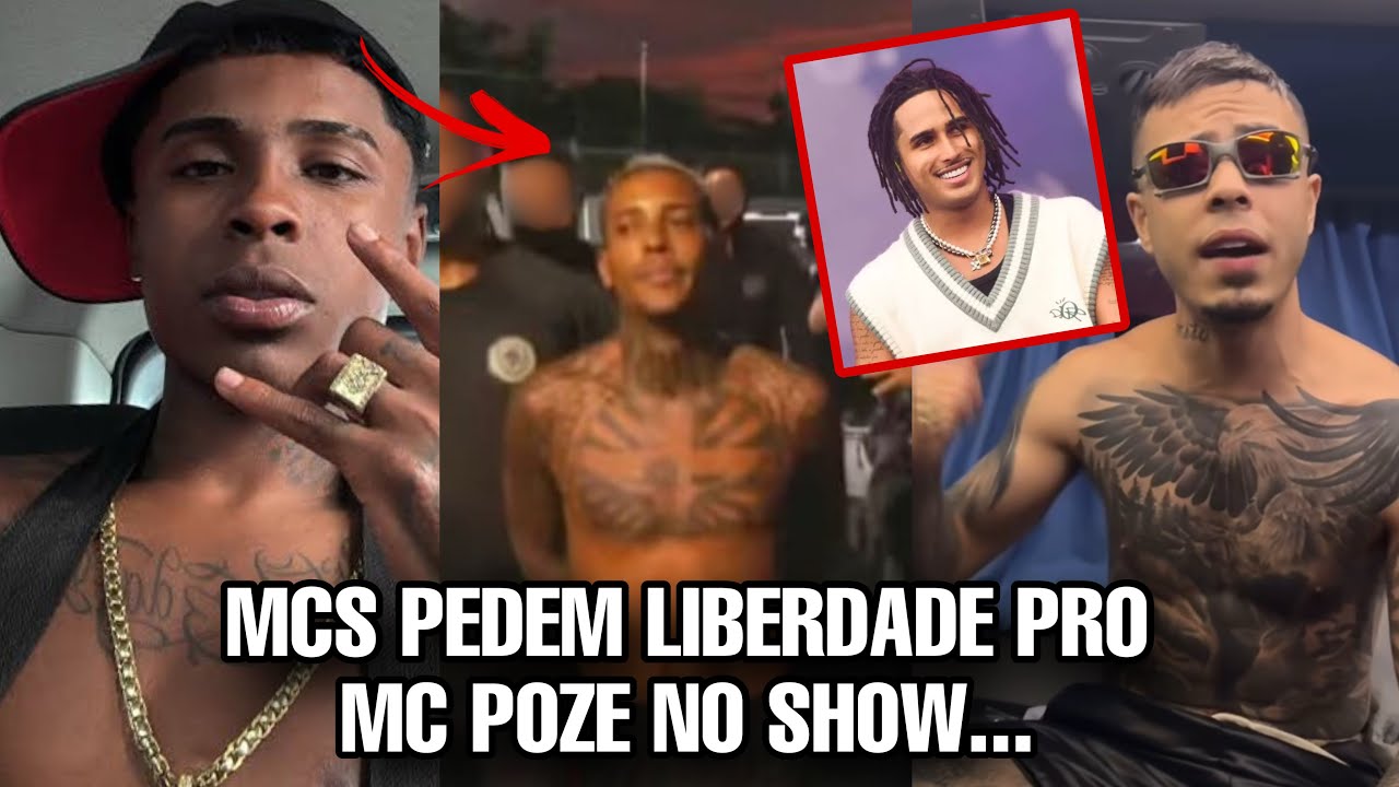 MCS pedem a LIBERDADE pro MC POZE… - YouTube
