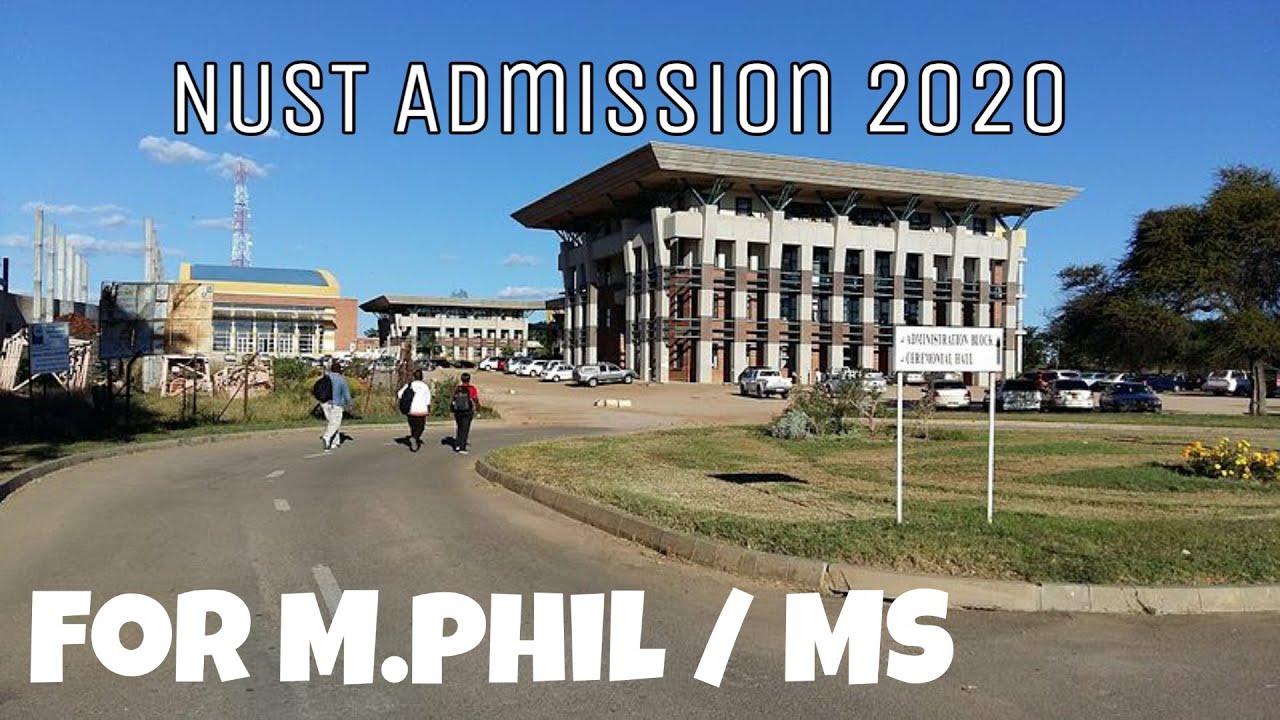 NUST MS Admission 2020 || How to Apply in NUST - YouTube
