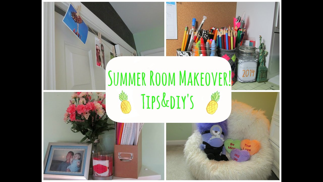 DIY Summer Room Makeover! - YouTube