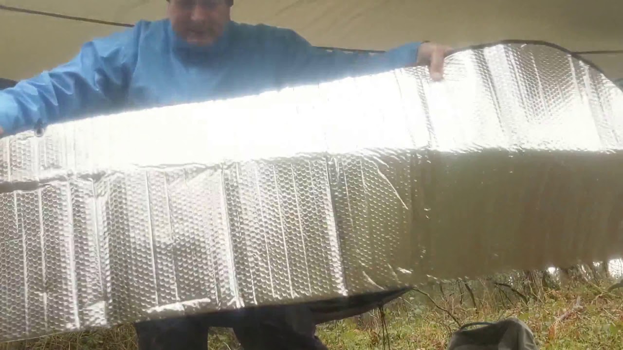 Heat reflecting double bubble pad XL - YouTube
