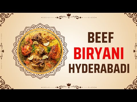 Eid special || beef biryani recipe || Hyderabad biryani || by Cooking ...