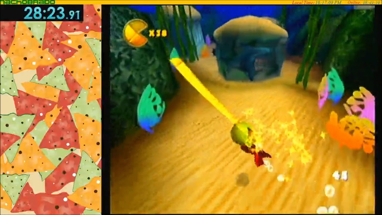 Pac-Man World 2 - Time Trial - Shark Attack (1:16) - YouTube