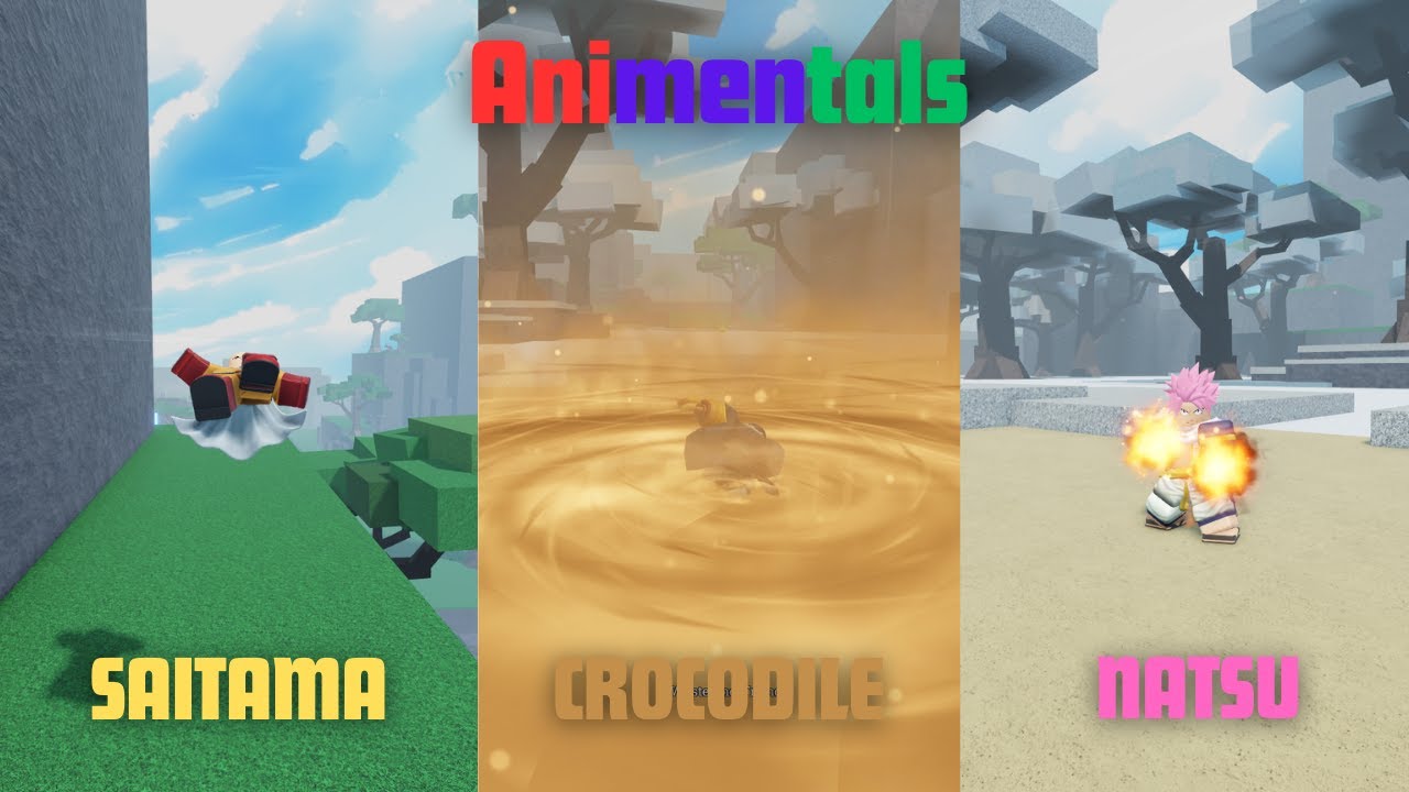 This new Anime Fighting game is pretty decent | Animentals - YouTube