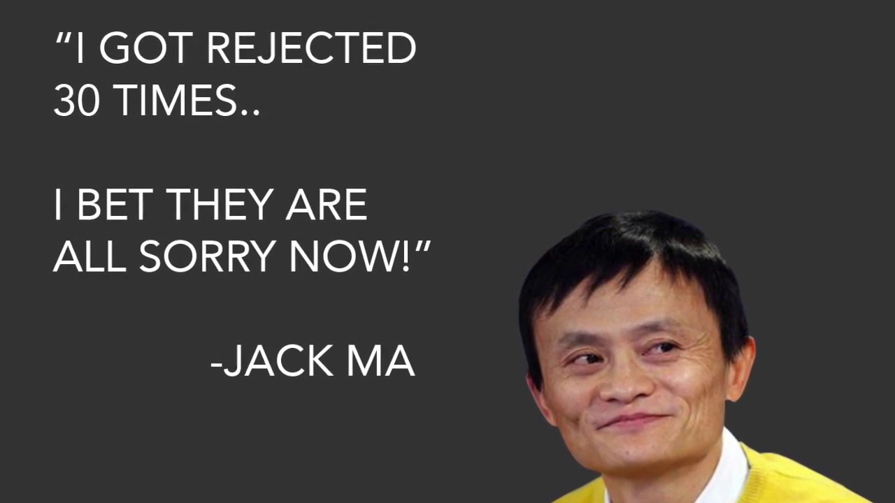 JACK MA TALKING ABOUT REJECTION - Alibaba Founder (English Subtitle ...