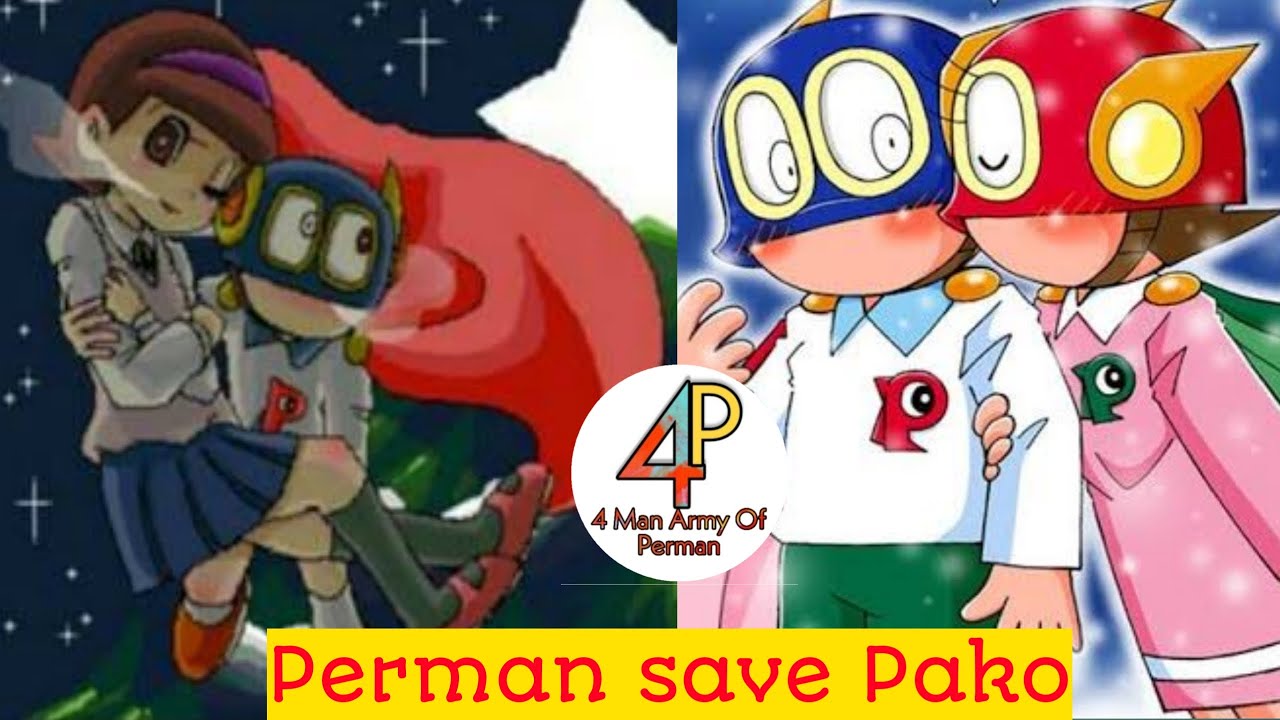 Perman save pako || 4man army of perman - YouTube