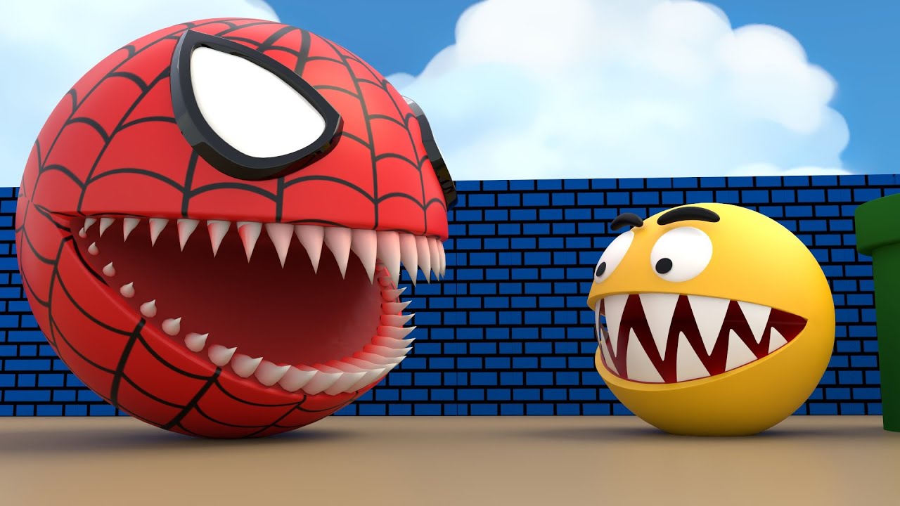 Red Spider Monster Pacman Vs Pacman stone day 4 - YouTube