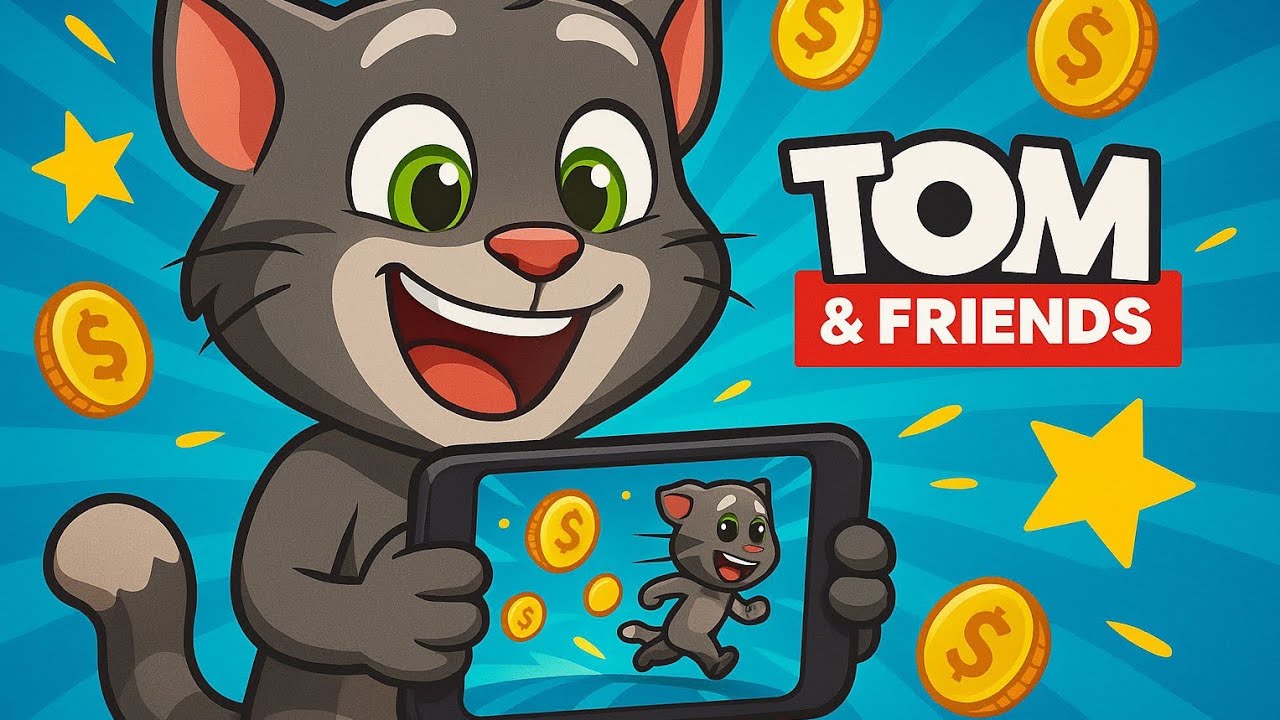 Tom Friends Game | Fun Gameplay for Kids | Talking Tom Adventure 2025 ...