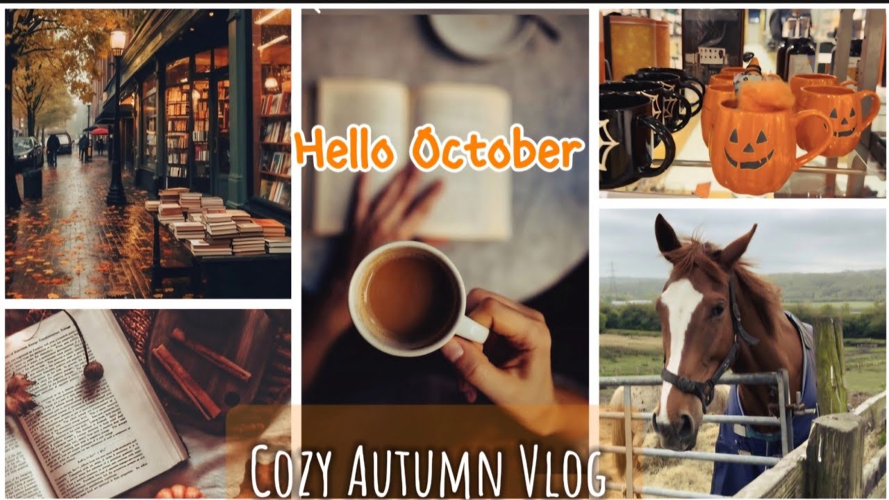 Hello October | Cozy autumn vlog | Aesthetic | Fall 2024 - YouTube