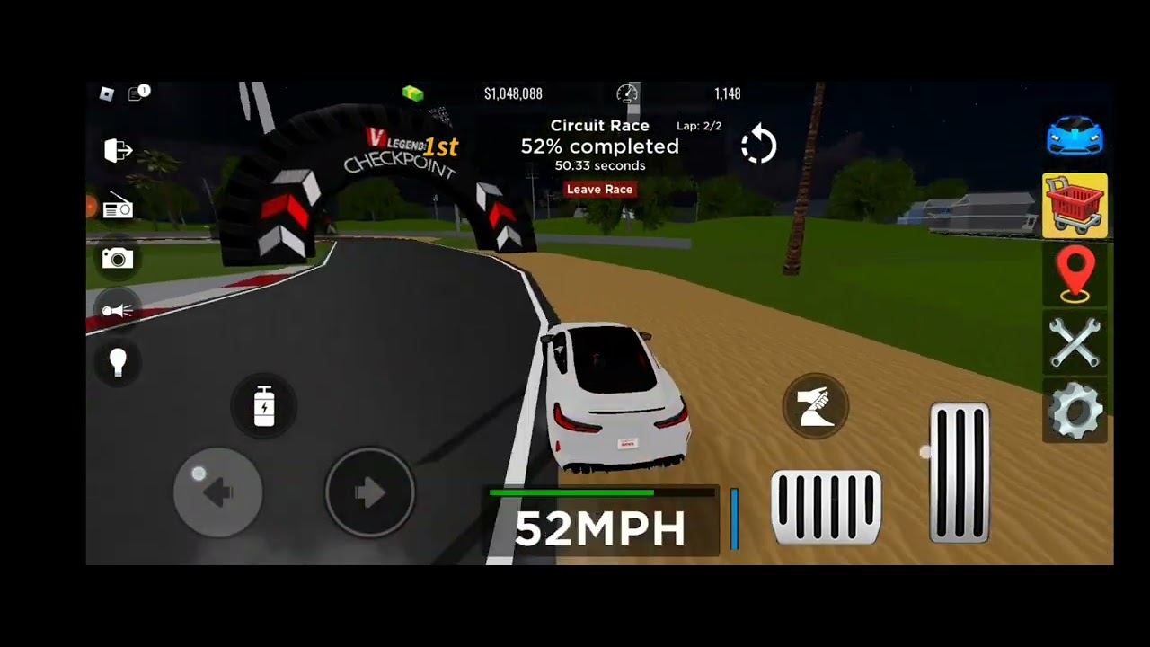 Beating Circuit Race With GMW N8 In Vechicle Legends - YouTube