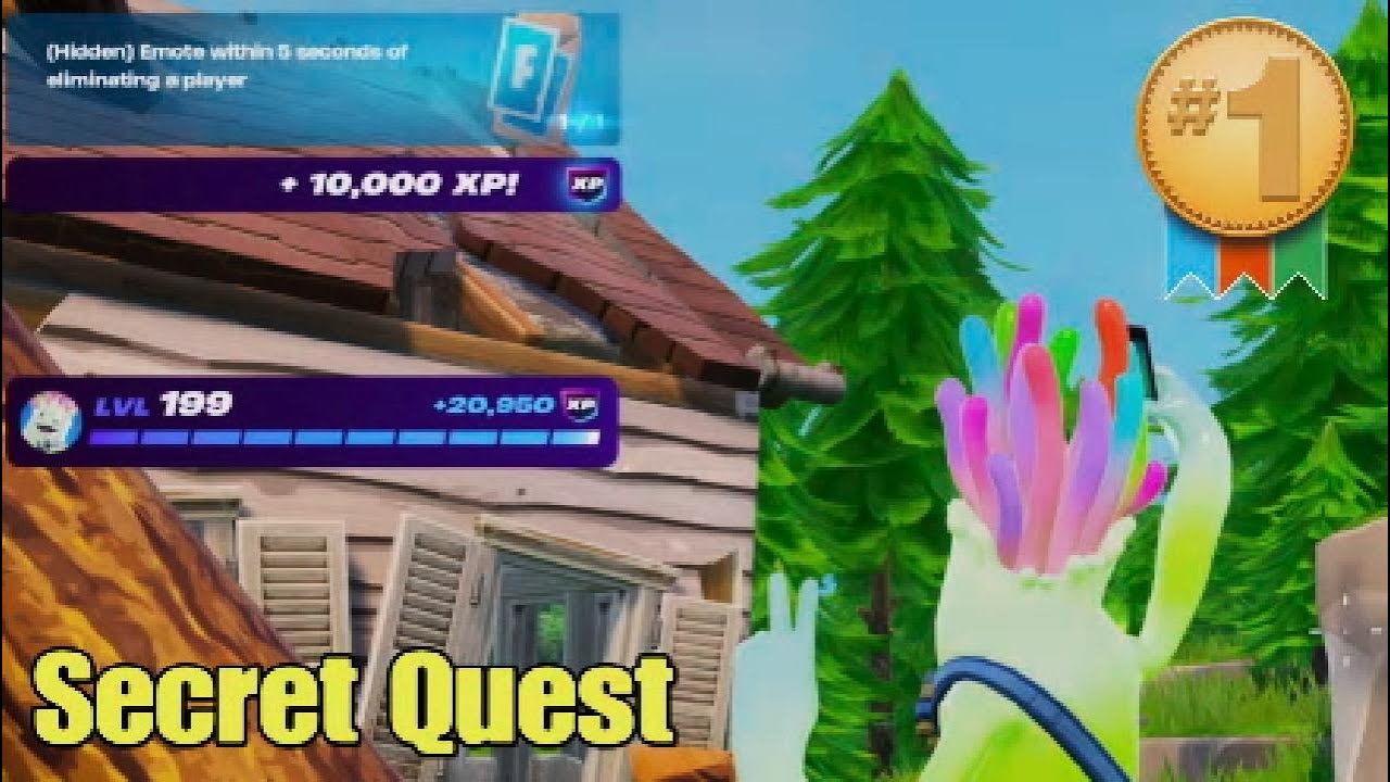 Secret Fortnite OG Quest - Emote Within 5 Seconds of Eliminating a ...