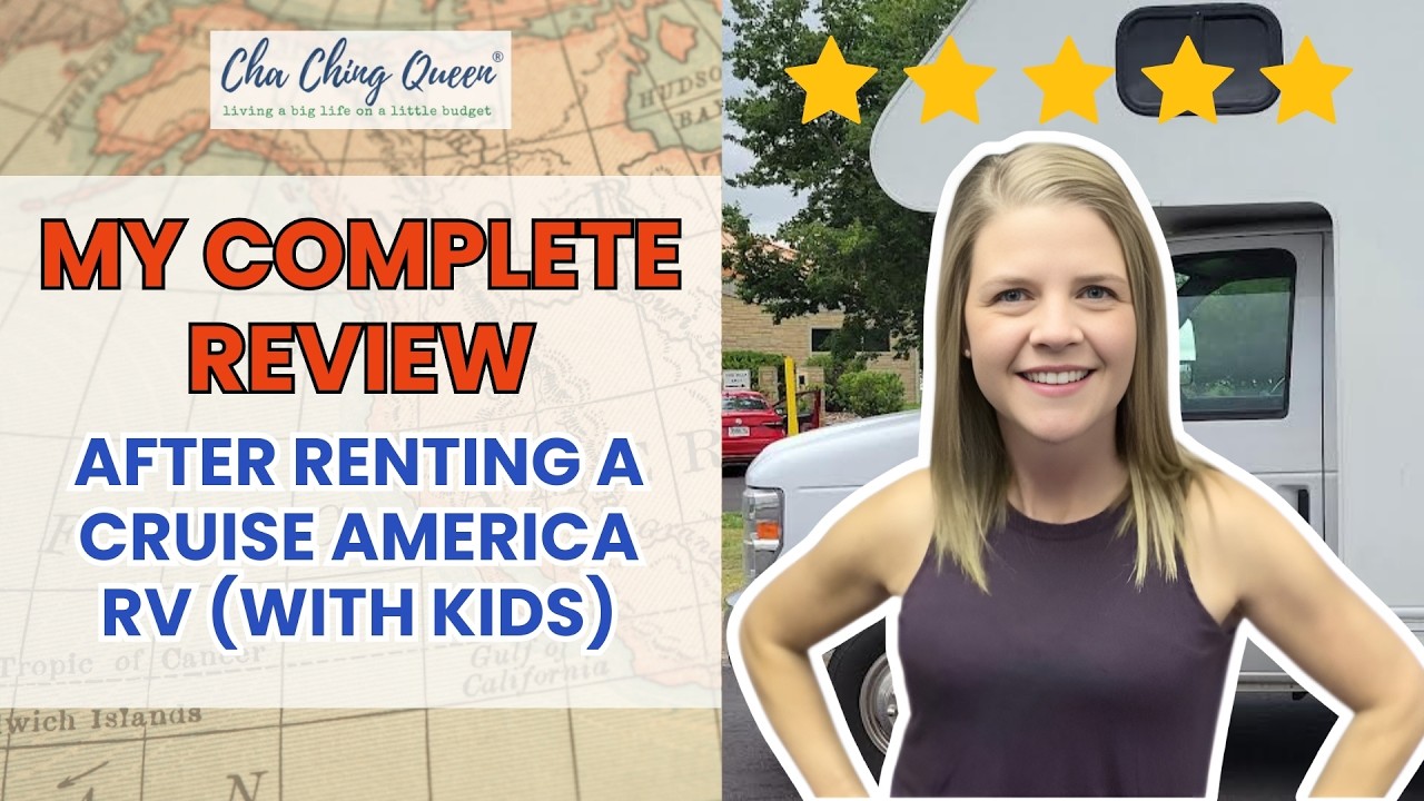 My Complete Review Of A Cruise America 25 ft Standard RV #rv - YouTube