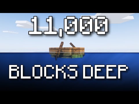 The DEEPEST Ocean in the World, in Minecraft..