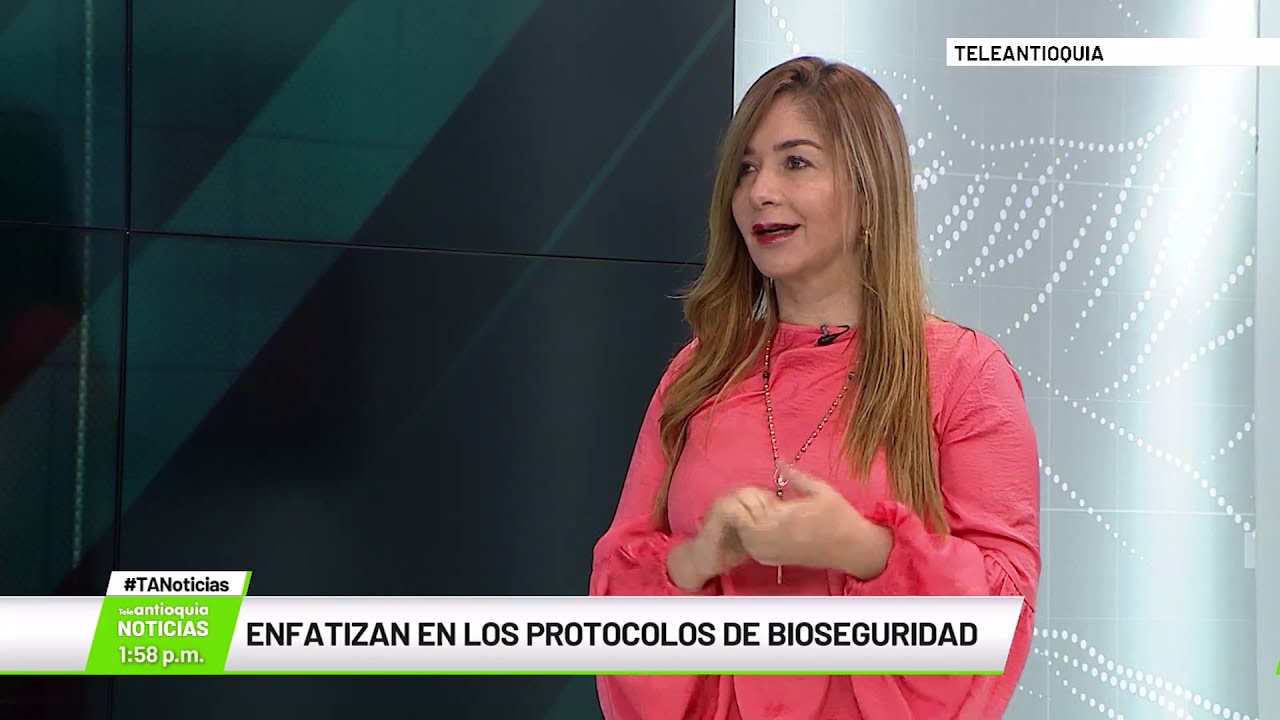 Lina Bustamante, secretaria de Salud de Antioquia - Teleantioquia Noticias - YouTube