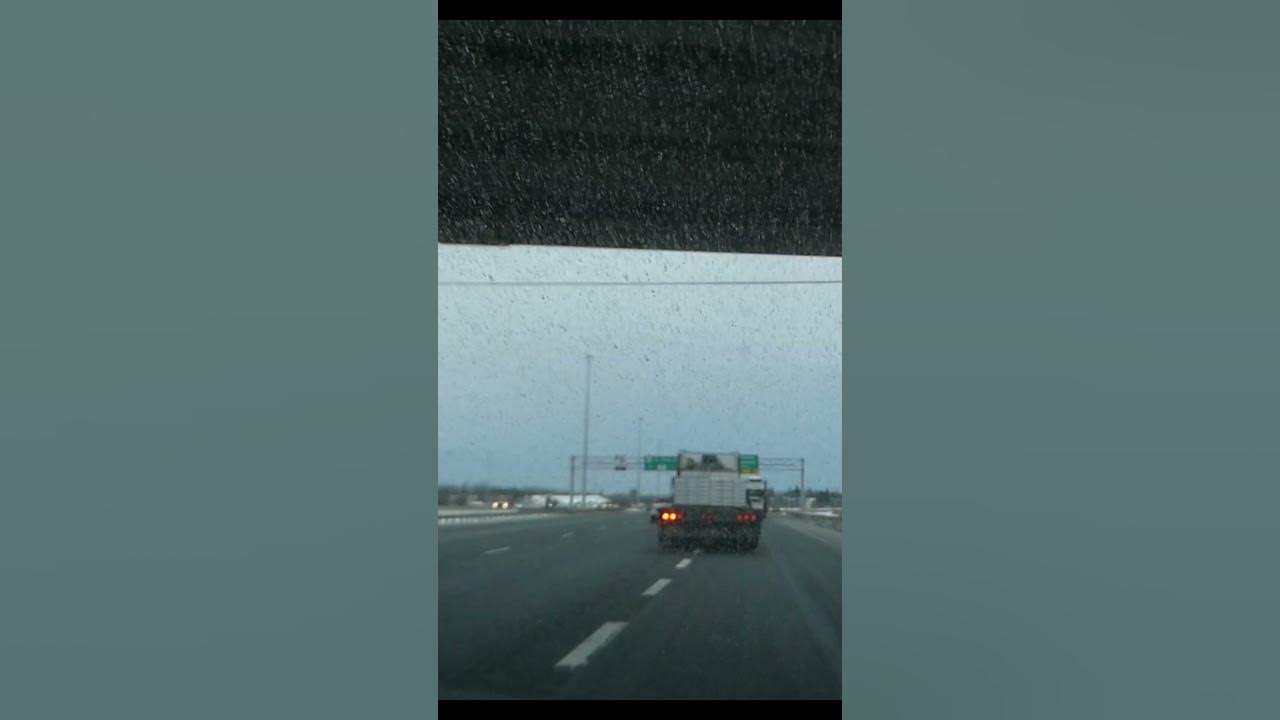 Truckers Beware No Signs This Lane Must Exist Must Cross Two Lanes To 