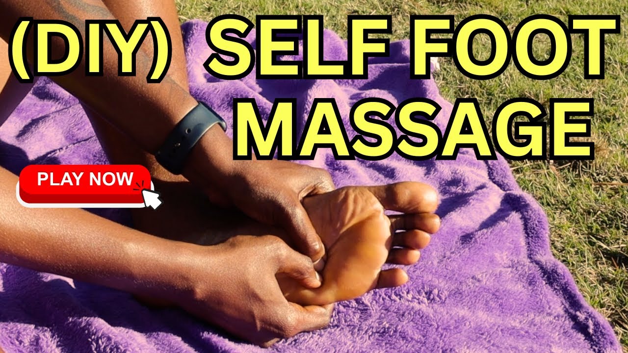 Self Foot Massage | Reflexology Tutorial - YouTube