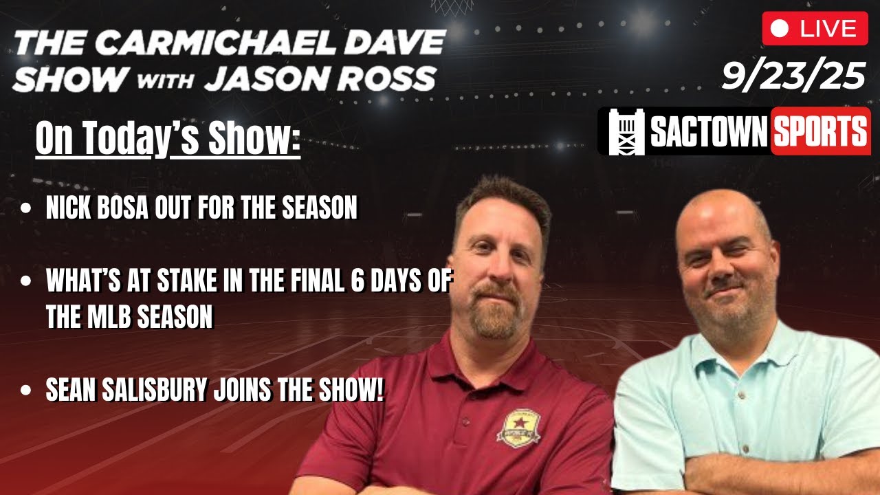 9/23/25 - The Carmichael Dave Show with Jason Ross - YouTube