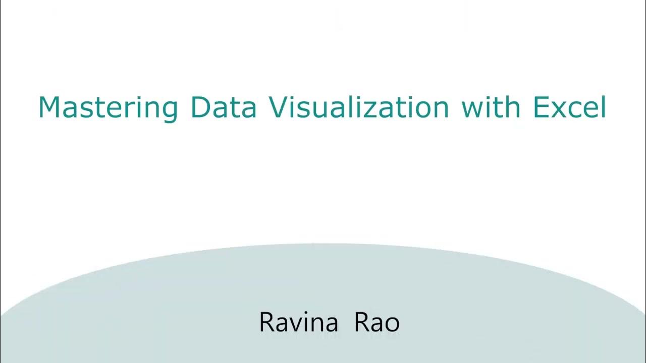 Learn Mastering Data Visualization with Excel online | Koenig Solutions - YouTube
