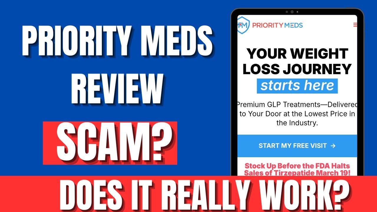 Priority Meds Review: Legit Weight Loss Service Or Scam? - YouTube