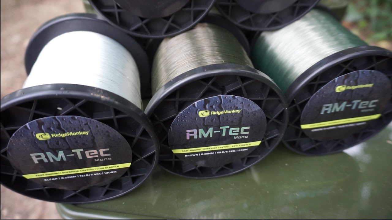 RidgeMonkey RM-Tec Mainlines: In Detail - YouTube