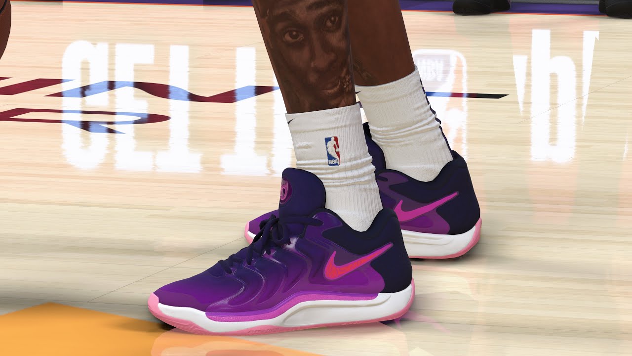 NBA 2K25 Next Gen Shoe Creator - Nike KD 17 "Lava Lamp" - YouTube