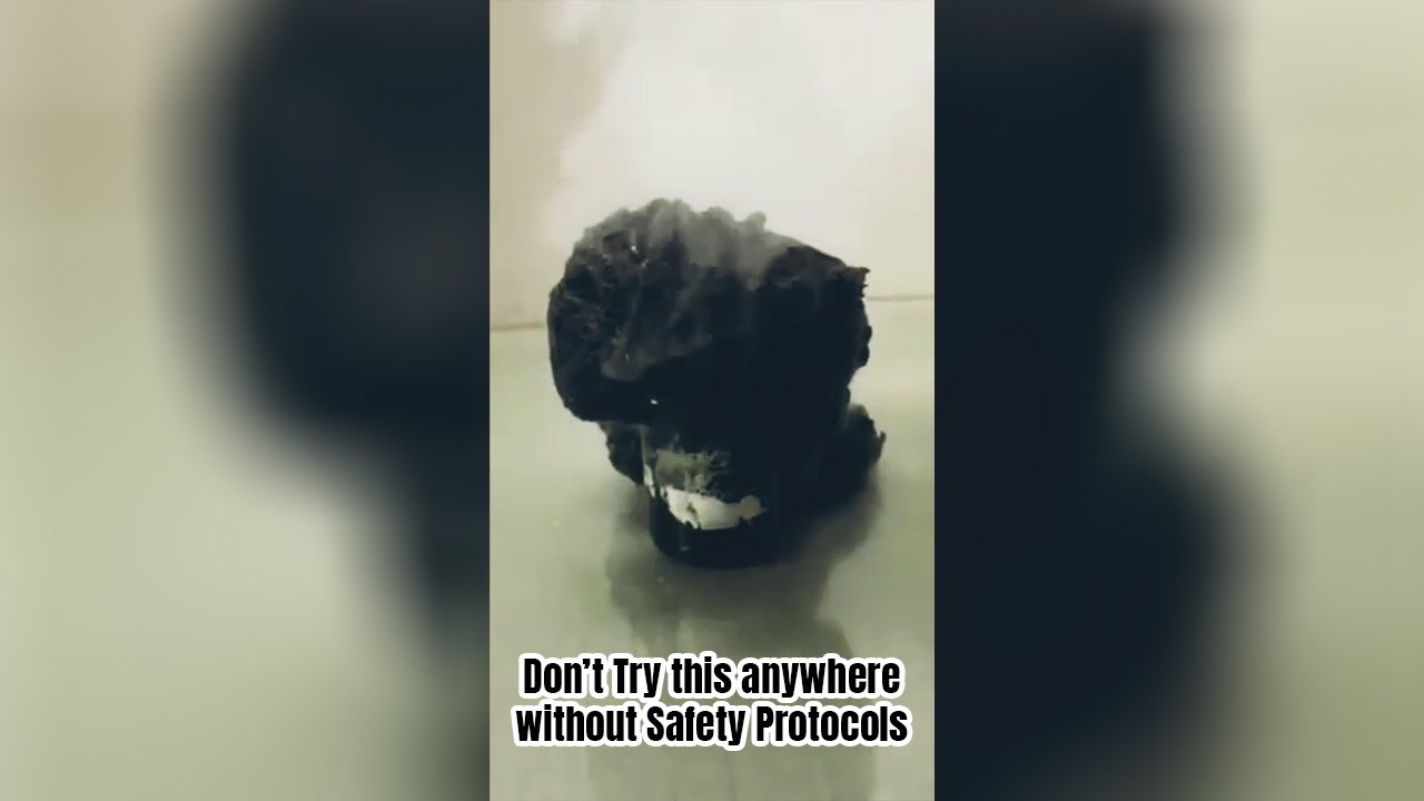 Explosive Reaction: Mixing Sulfuric Acid and Sugar | experiment ...